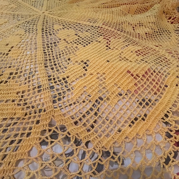 Handmade | Accents | Vintage Crochet Tablecloth | Poshmark